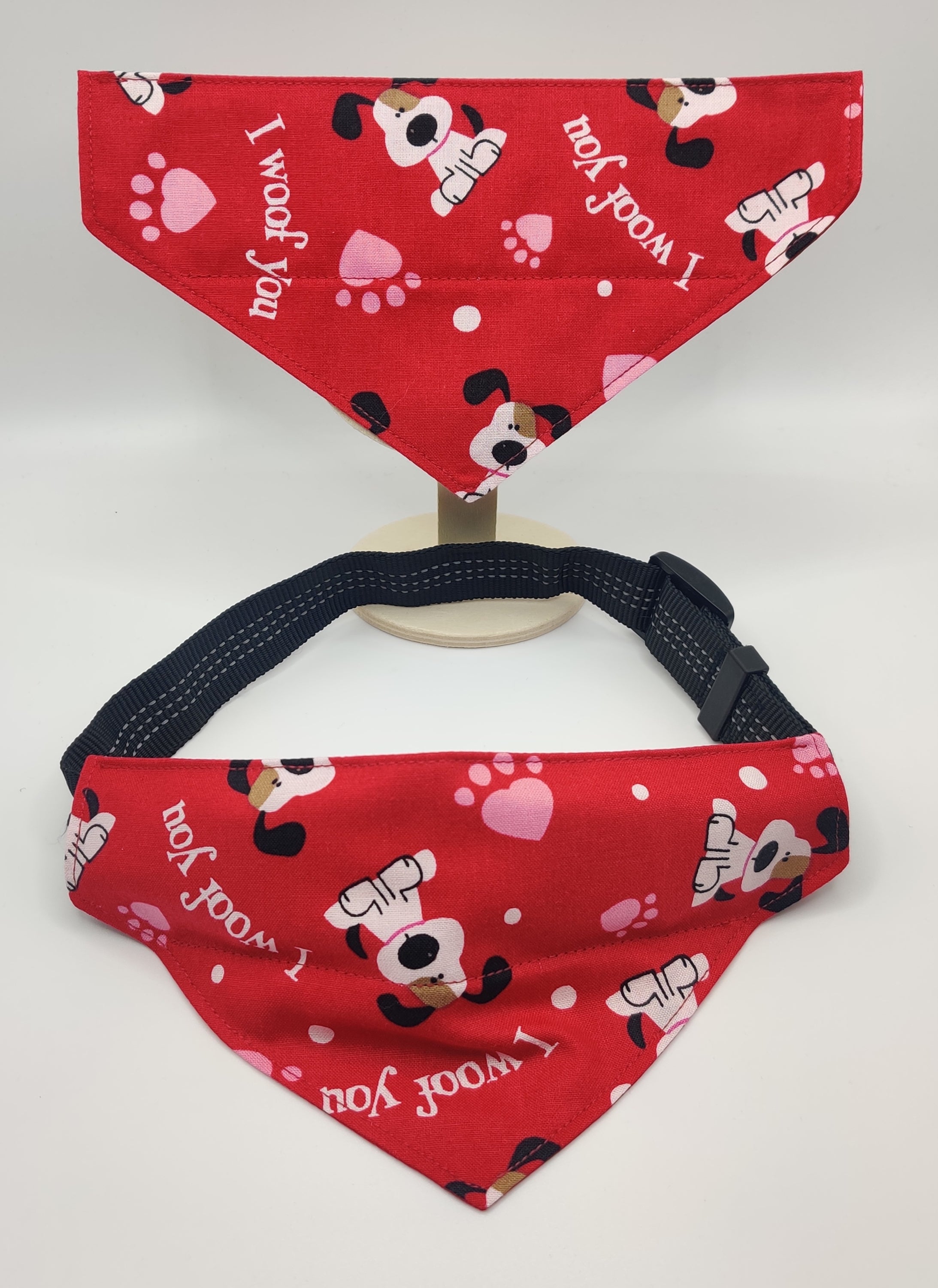 Pet Bandana - I Woof You – Crafts by Maggie D, LLC