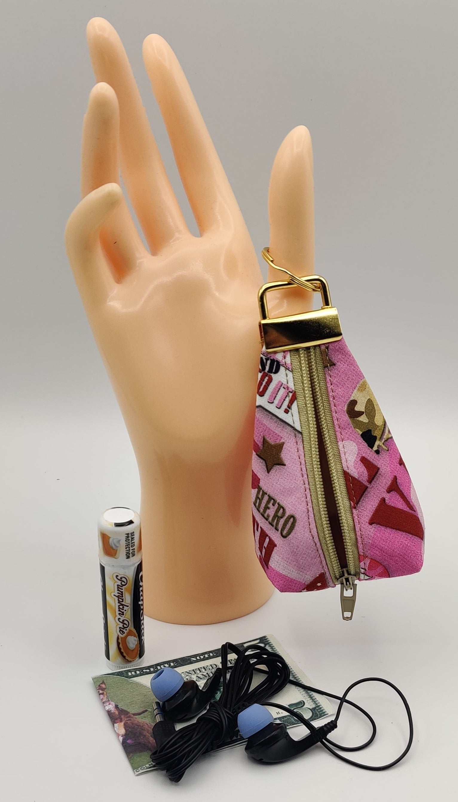 Key Fob Coin Purse - My Hero – Crafts by Maggie D, LLC