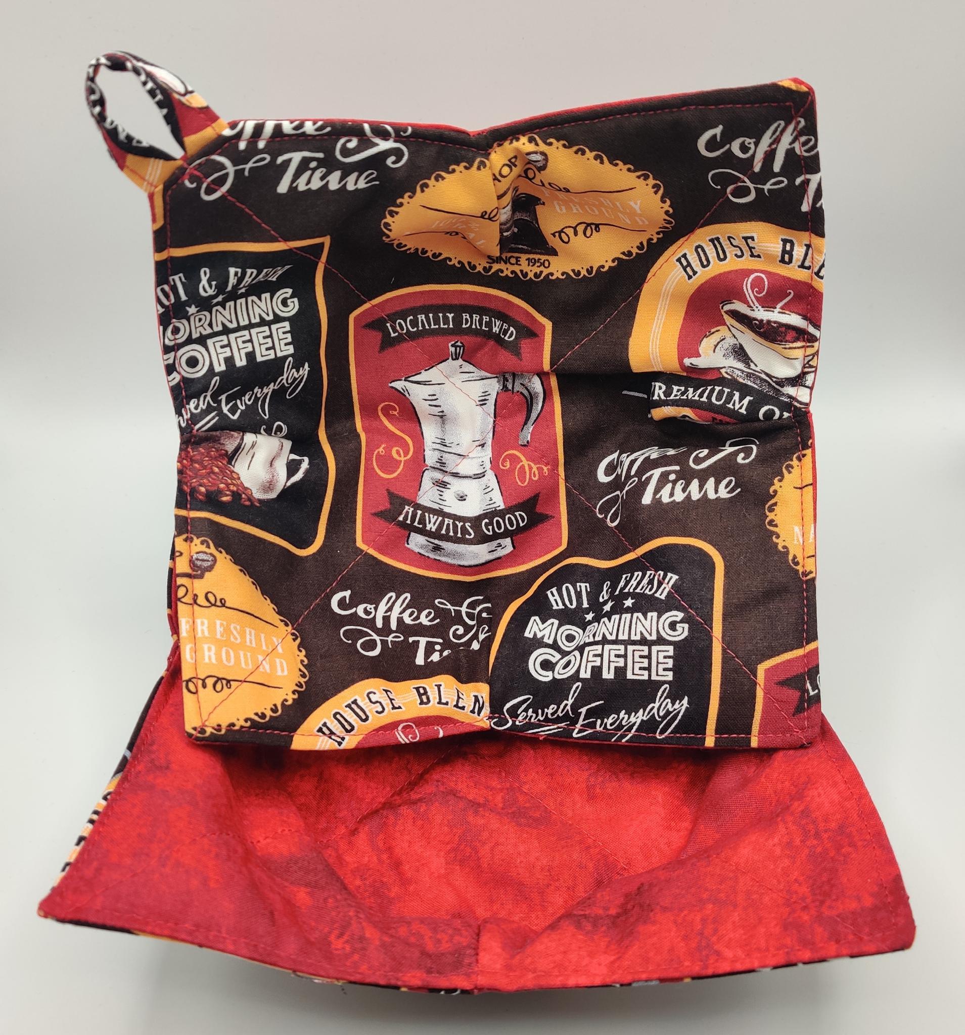 Microwaveable Bowl Cozy - Coffee Time – Crafts by Maggie D, LLC